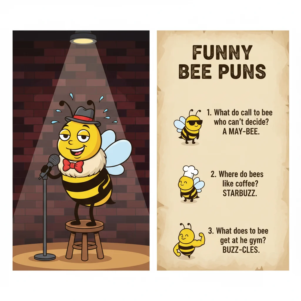 🐝 Bee Puns That’ll Make You Buzz With Laughter 2025