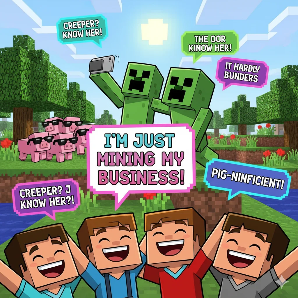 Minecraft Puns: Hidden Jokes Only True Players Notice