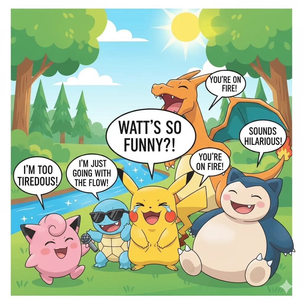 Pokemon Puns: 40+Jokes So Funny You’ll Pik-a-Chu 😂⚡
