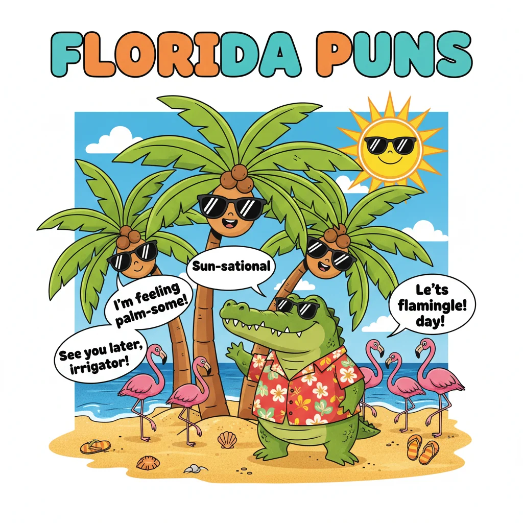 110+Florida Puns Hiding the Funniest Joke You Missed